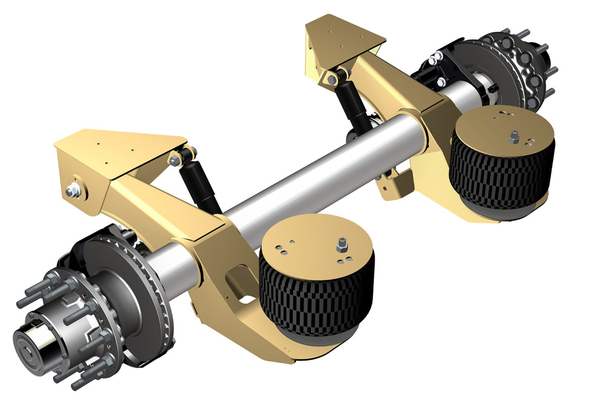 Ridewell Offers New Low Ride Height Trailer Suspensions – Ridewell ...